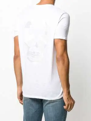 Zadig&Voltaire Distressed Burnout T-shirt - White