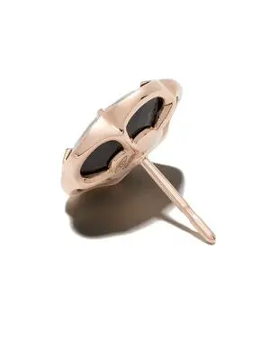 Pasquale Bruni 18kt Petit Joli Onyx And Diamond Stud Earrings - Pink