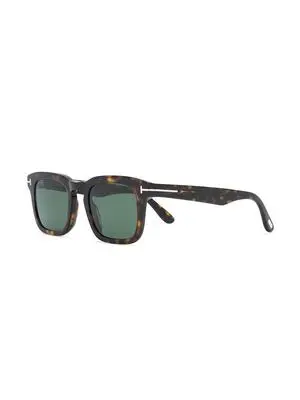 TOM FORD Tortoiseshell Square-frame Sunglasses
