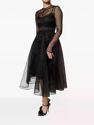 Dolce & Gabbana Draped Midi Dress