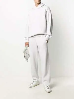 BARRIE Ideal Rib-trimmed Hoodie