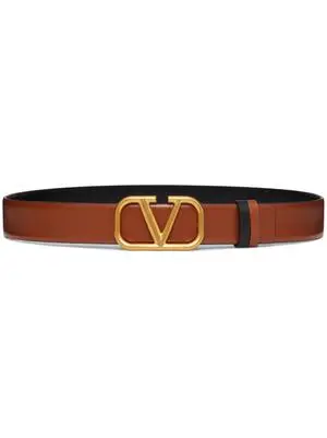 Valentino Garavani 30mm Vlogo Signature Reversible Belt