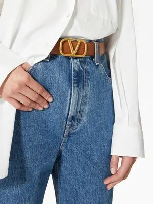 Valentino Garavani 30mm Vlogo Signature Reversible Belt