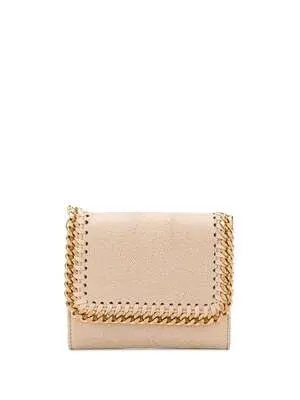 Stella McCartney Small Falabella Wallet Neutrals
