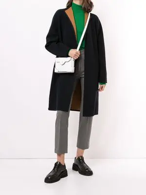 Paule Ka Belted Virgin Wool-blend Coat