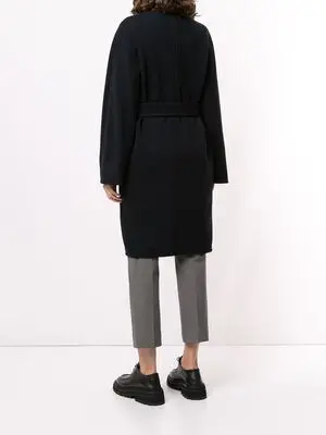 Paule Ka Belted Virgin Wool-blend Coat