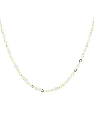 Gigi Clozeau Classic Gigi Beaded Necklace - Gold