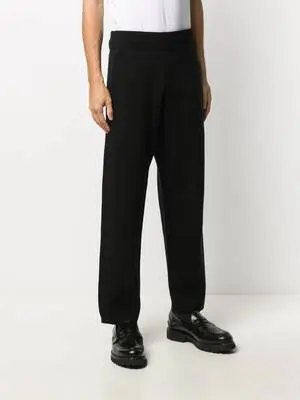 BARRIE Wide-leg Trousers - Black
