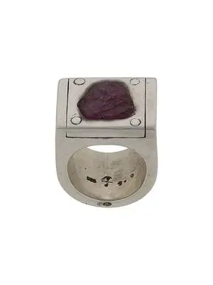 PARTS OF FOUR Plate Single Ring - Silver