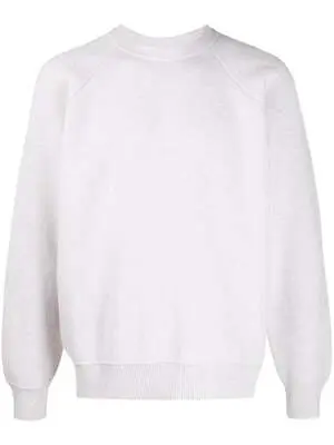 BARRIE Ideal Rib-trimmed Jumper - White