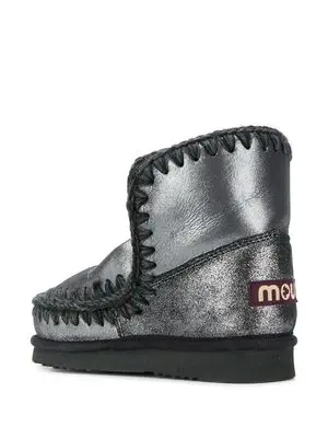 Mou Woven Detail Boots
