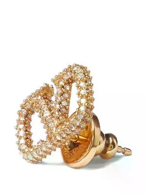 Valentino Garavani Vlogo Signature Stud Earrings - Gold