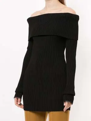 Proenza Schouler Off-houlder Ribbed Top