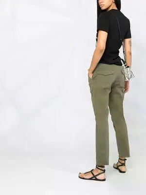 NILI LOTAN Jenna Twill Slim-fit Trousers