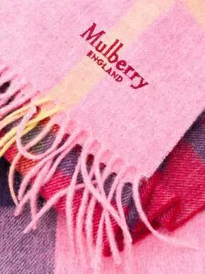 Mulberry Small Check Scarf