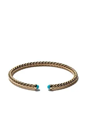 David Yurman David Yurman 18kt Yellow Gold Cablespira Bracelet 88btq