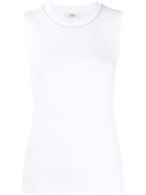 Peserico Beaded-trim Tank Top