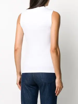 Peserico Beaded-trim Tank Top
