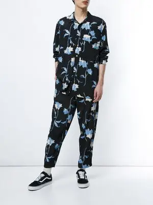 PORTS V Graphic Floral Shirt