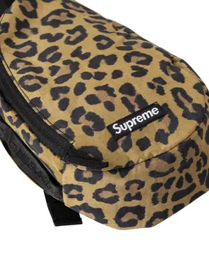 Supreme Sling Leopard-Print Bag - Brown | Editorialist