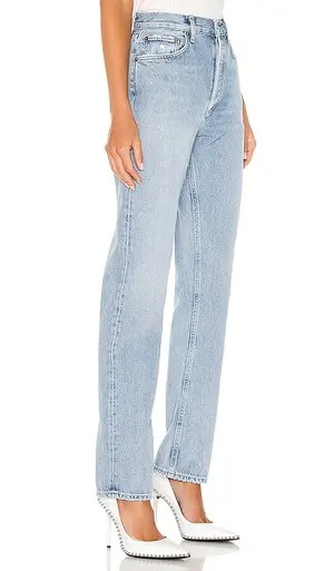 AGOLDE Lana Straight Jeans - Riptide