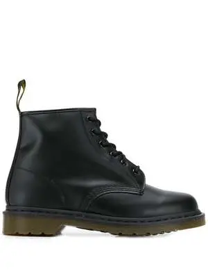 Dr. Martens Leather Lace-up Boots - Black