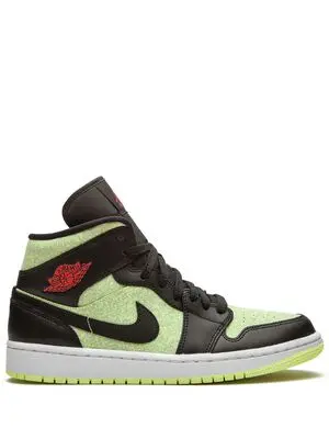 JORDAN Air 1 Mid Se Sneakers - Black
