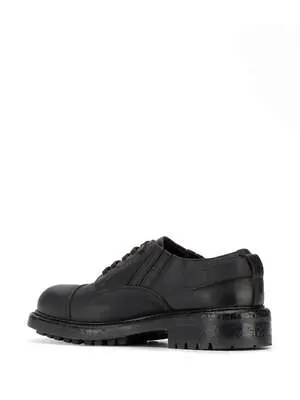 Dolce & Gabbana Leather Buckle Derby Shoes