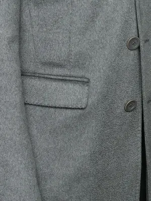Herno Single-breasted Layered Coat