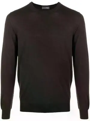 DRUMOHR Merino Wool Sweater - Brown
