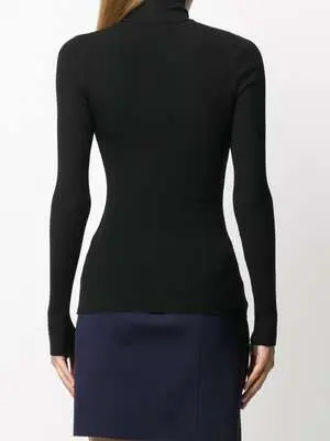 Wolford Roll-neck Ribbed Jumper - Black