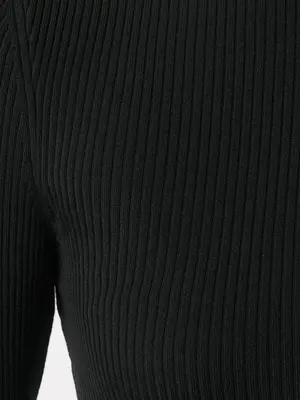 Wolford Roll-neck Ribbed Jumper - Black