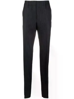 FERRAGAMO Pinstriped Straight-leg Trousers