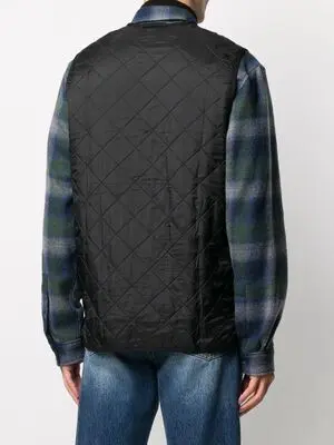 Barbour Quilted Zip-up Gilet - Black