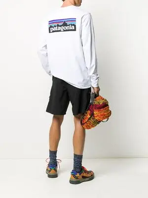 Patagonia P-6 Long-sleeved T-shirt - White