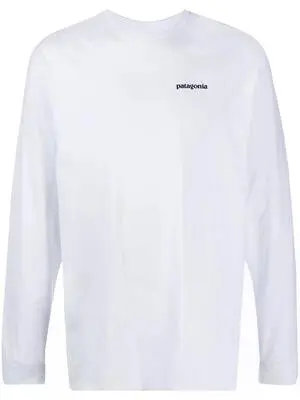 Patagonia P-6 Long-sleeved T-shirt - White