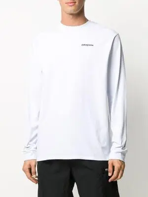 Patagonia P-6 Long-sleeved T-shirt - White