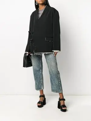AMBUSH Raw Edge Kimono Jacket