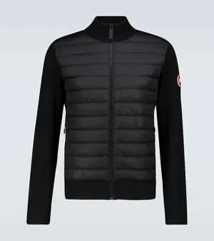 Canada Goose Hybridge Knitted Down Jacket - Black