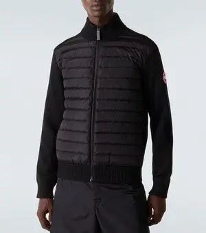 Canada Goose Hybridge Knitted Down Jacket - Black
