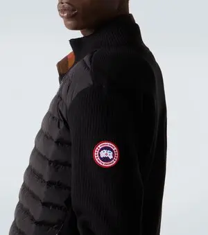 Canada Goose Hybridge Knitted Down Jacket - Black