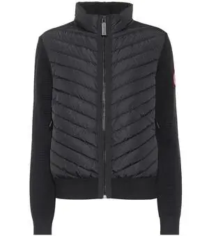 Canada Goose Hybridge® Down And Wool Jacket - Black