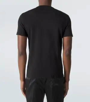 TOM FORD Cotton Crewneck T-shirt - Black