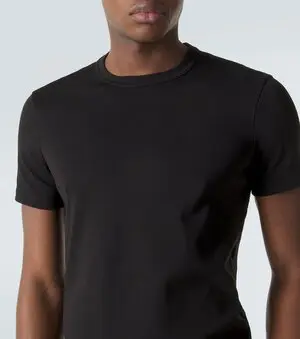TOM FORD Cotton Crewneck T-shirt - Black