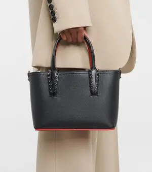 CHRISTIAN LOUBOUTIN Cabata Mini Tote - Black