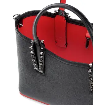 CHRISTIAN LOUBOUTIN Cabata Mini Tote - Black