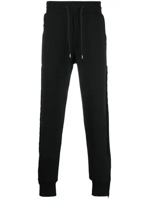 Paul Smith Drawstring Cotton Track Pants - Black