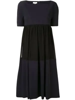 Delpozo Colour-block Midi Dress