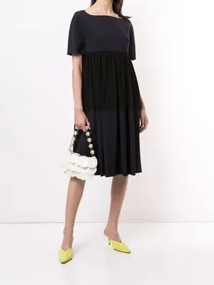 Delpozo Colour-block Midi Dress