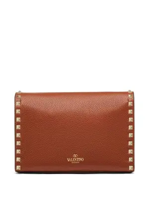 Valentino Garavani Rockstud Crossbody Bag - Brown